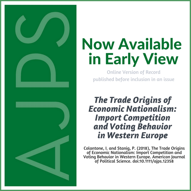 AJPS Author Summary: The Trade Origins of Economic Nationalism ...